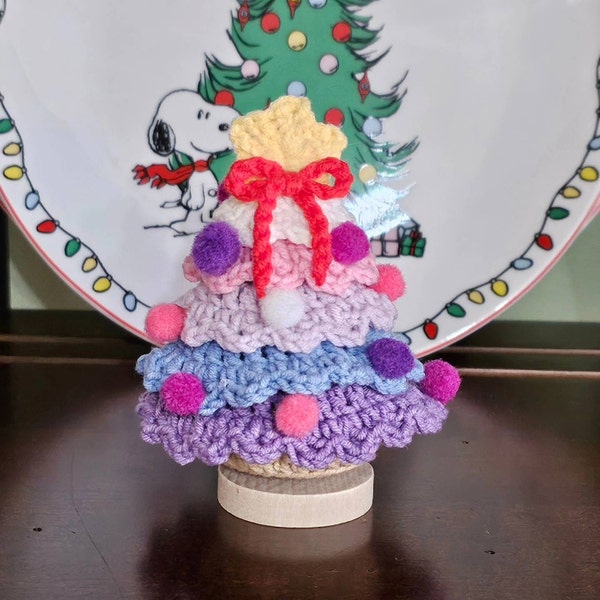 Christmas Tree Crochet Pattern, Pine Tree Crochet | No-sew Pattern ...