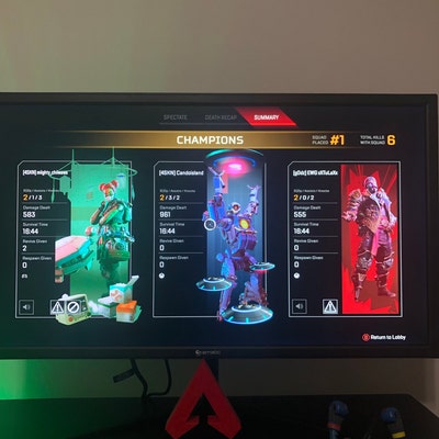 Apex Legends Logo, Apex Desk Piece, Apex Decoration - Etsy