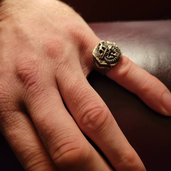 Angry Monkey King Silver Ring-sun WUKONG Men's Ring-journey to the West ...