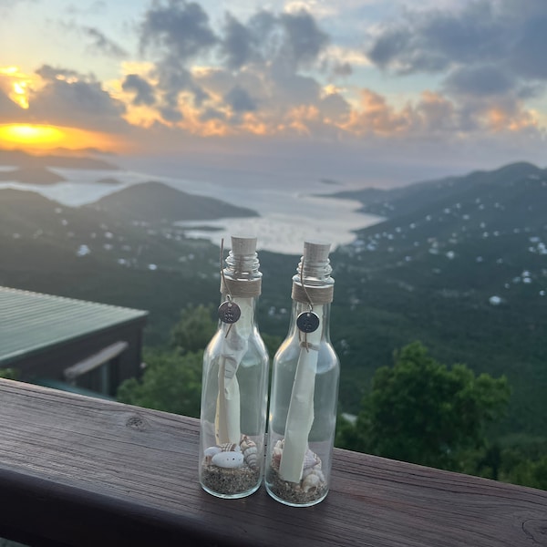 Personalized Message in a Bottle + Gift Box | Say Anything You Want ...