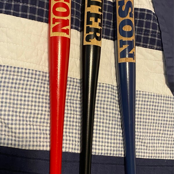 Baseball Team Gift, Personalized Bat, Mini Baseball Bat, Little League ...