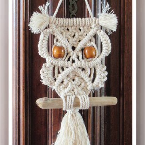 DIY Macrame Owl PDF by Macrame School Step by Step Guide, Beginner ...