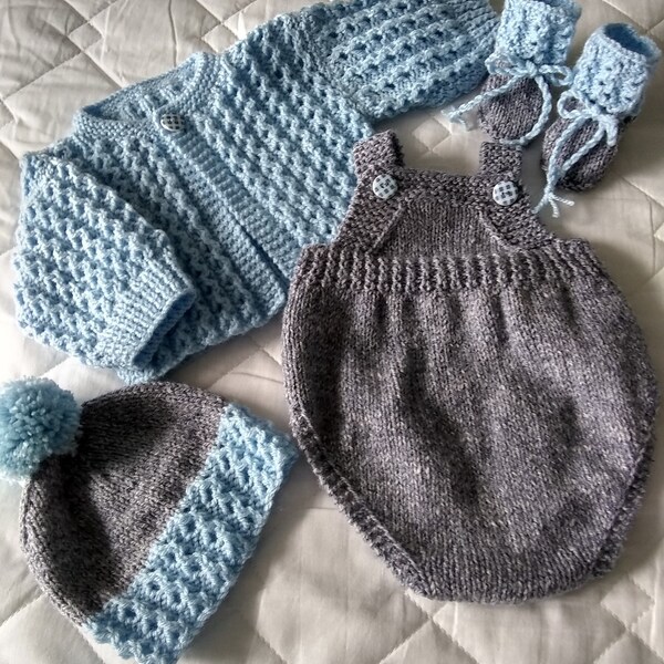 Knitting Pattern SR036 * Summer Matinee Set * 4 Piece Set * 3 Sizes ...