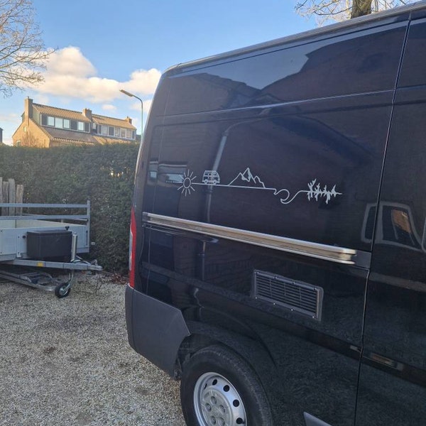 Camper Stickers, Van Stickers, Van Life Stickers, Personalized Car ...