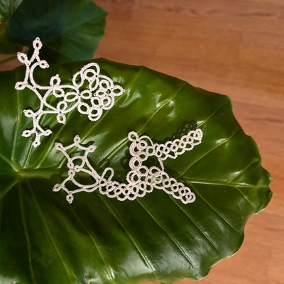 Tatting Pattern PDF moon for Shuttles - Etsy