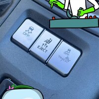 Eject Blank Button Decal Sticker for Scion FRS, Subaru BRZ, Toyota 86 ...