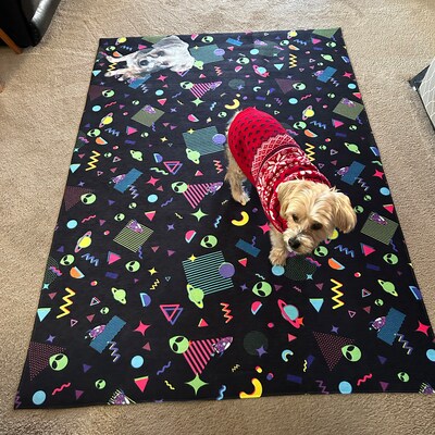 Spacey Rug, Arcade Carpet, Game Room Rug - Etsy