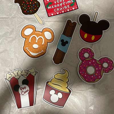 Disney Inspired Snack Magnets 3 Options to Choose From Cruising for the ...