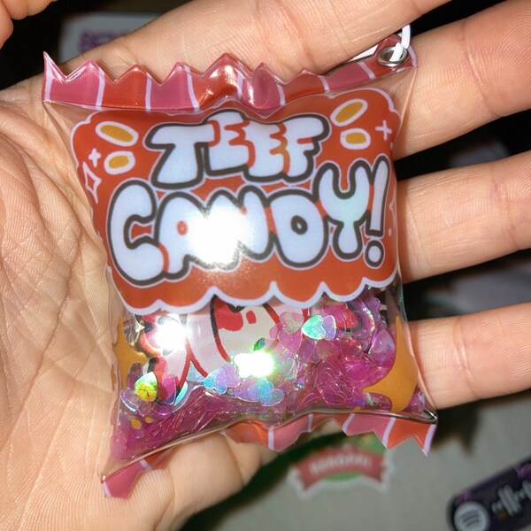 Puffy Teef Candy Keychain! - Etsy