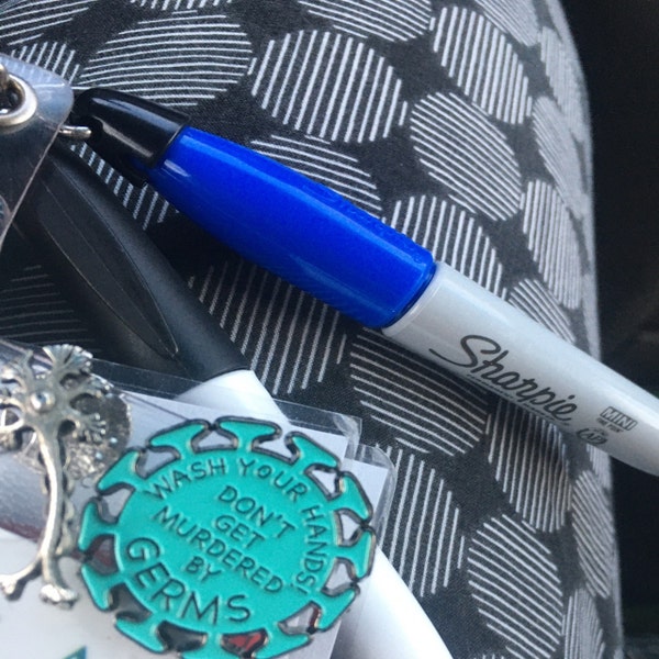 Don't Get Murdered by Germs! Enamel Pin- Medical Gift - Gift for Doctor ...