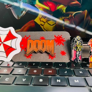 DOOM Slayer Pin, Soft Enamel Pin - Etsy
