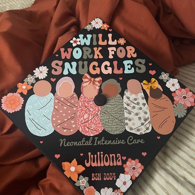 Farmer Grad Cap Topper, Personalized Graduation Decoration, College ...