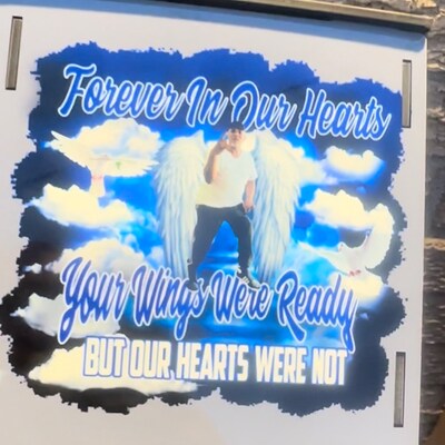 In Loving Memory, PNG Center T-shirt Design, Memorial, RIP Design ...