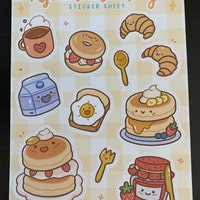 Good Morning Sticker Sheet Cute for Planners Bullet Journal Notebook or ...