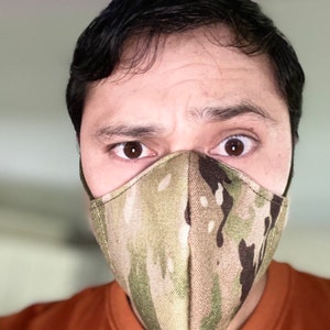 Multicam or OCP 2 Layer Face Mask or Mask Cover Other - Etsy
