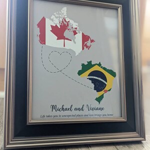 Exchange Student Map Raleigh North Carolina USA Matera - Etsy