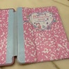 Composition Book Pastel Pink and Blue iPad Case Notebook Cute Kawaii ...
