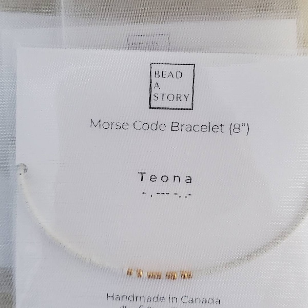 Morse Code Bracelet, Custom Beaded Turquoise Bracelet, Personalized ...