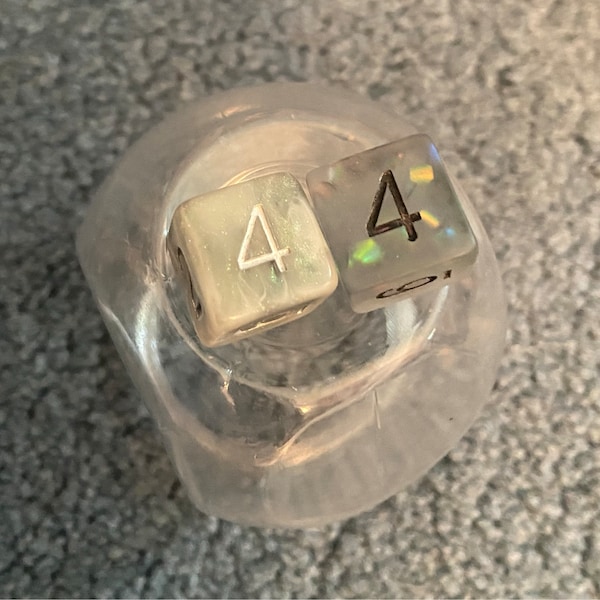 Loose Individual Polyhedral Dice, Random Mystery Individual D4, D6, D8 ...