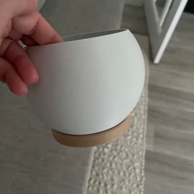 Pastel Coloured Rounded Cube Pot Planter Pot With Feet - Etsy