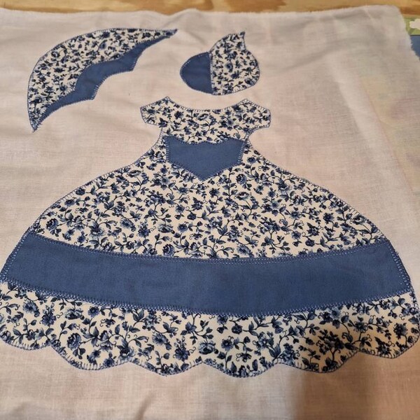 Vintage Sewing Pattern Parasol Petticoat Girls Bed Quilt PDF Instant ...