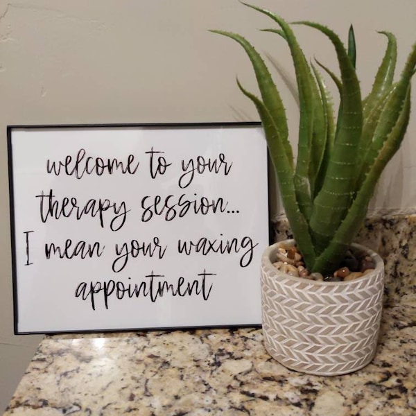 Wax Quotes, Brazilian Wax Decor, Wax Salon Decor, Spa Wall Art, Spa ...