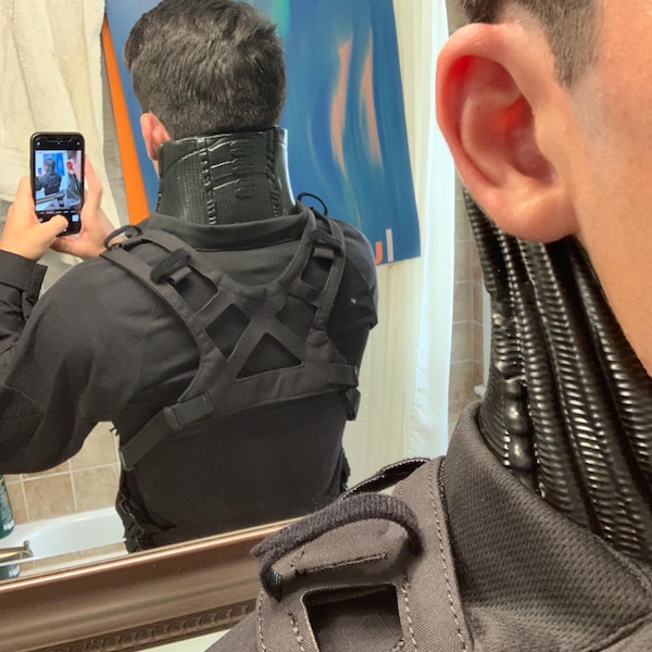 Tactical Neck Piece Super Flexible, Invisible Opening With Velcro ...