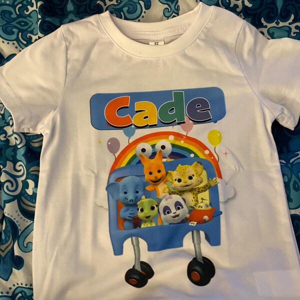 Dino Ranch Kids Birthday Shirt Dino Ranch Custom Shirt Name and Age ...