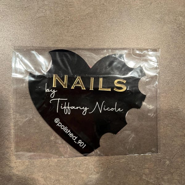 Nailfie Disc Personalized Nail Photo Prop Acrylic Photo Prop Social ...