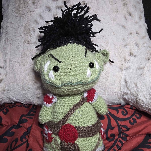 Orc Bundle Crochet Pattern Orc Amigurumi Crochet Pattern Digital PDF ...