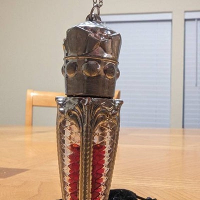 Vampire Blood Elixir Goth Vial Necklace Cosplay Jewelry Vampire Vial ...