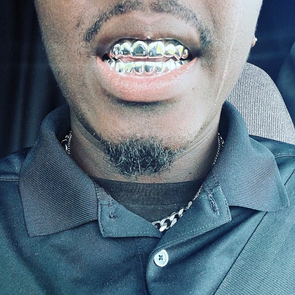 Handmade Custom .925 Sterling Silver Grillz - Etsy