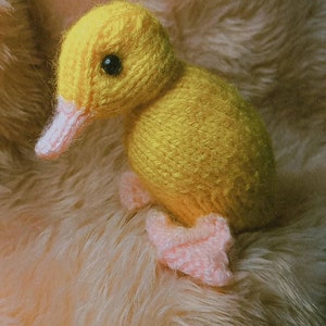 KNITTING PATTERN NEW Lucky Duckling - Etsy