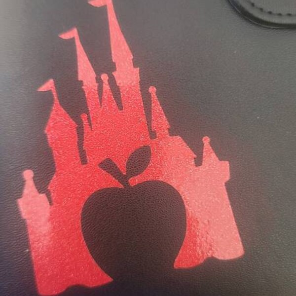 Disney Castle With Apple Decal | Disney Teacher Decal | Disney Apple ...