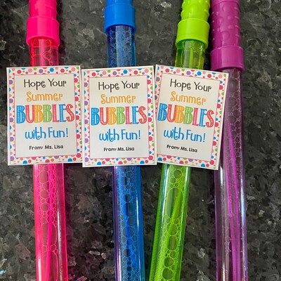 Instant Download, Editable End of School Year Tags, Classmate Gifts ...