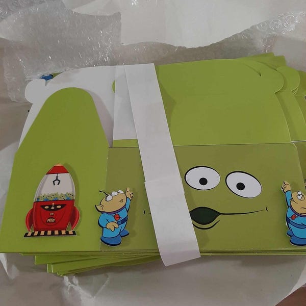Toy Story Goodie Box, Toy Story Treat Box, Toy Story Gable , Toy Story ...