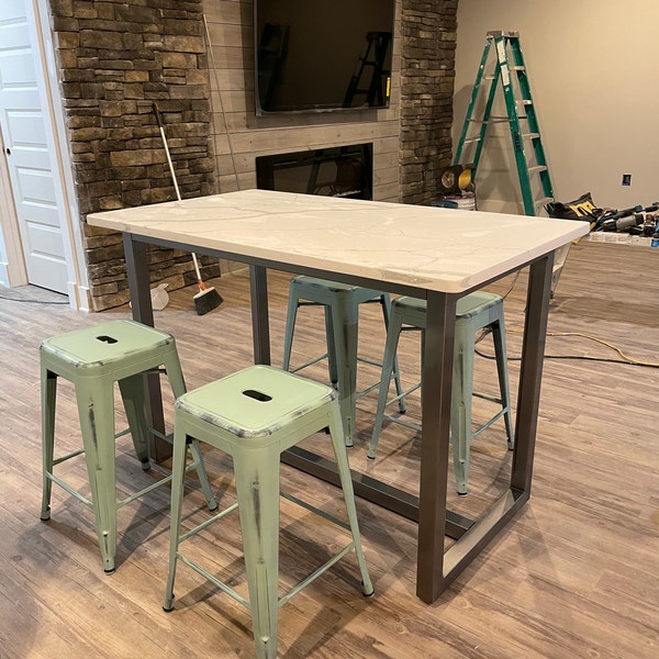 The Haven Full-frame Table Base - H-shaped Leg - Dining, Counter and ...