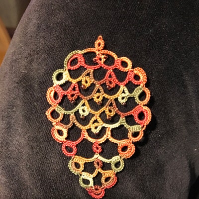 Tatting Pattern PDF Maple Leaf by Frivolite Con Sabor for - Etsy