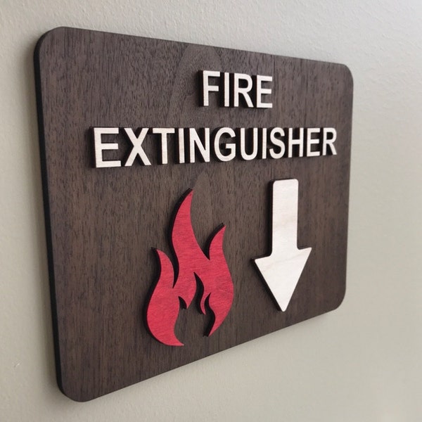 Fire Extinguisher Location Building Sign - Modern Interior Design ...