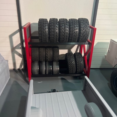 1/10 & 1/24 Scale RC Tire Racks crawler and Touring/drift Arrma Grom ...