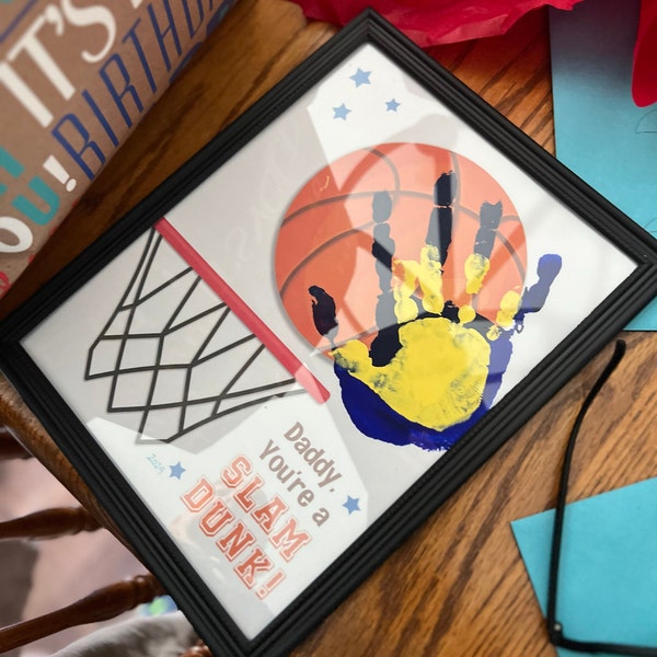 First Day of School Apple Handprint Craft, Handprint Art School Memory ...