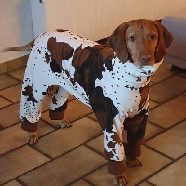 Vizsla Pajamas, Vizsla Fleece Pajamas, Large Dog Pajamas, Large Dog ...