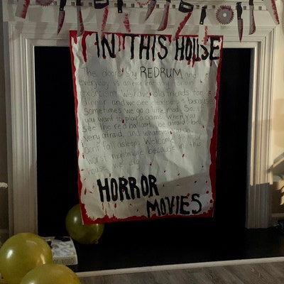 Slasher Flick Party Kit - Etsy