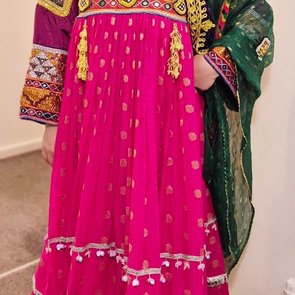 Afghan Traditional Waistcoat for Girls and Women Colourful Designs With ...