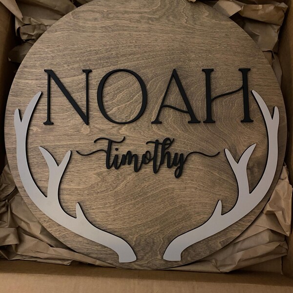 Freestanding Wooden Name Cutouts, Wooden Letters, Name Sign, Baby ...