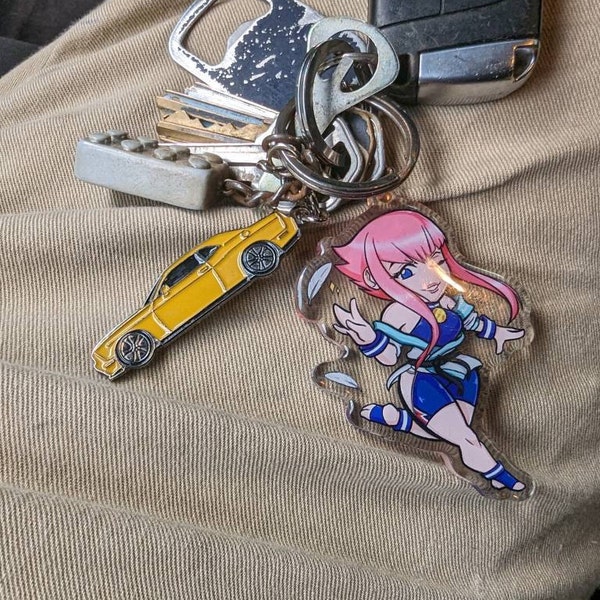 Street Fighter and Strider Hiryu Keychains - Etsy