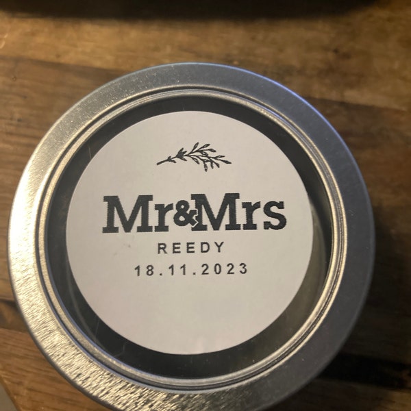 M&M Wedding Favour Sticker Chocolate Wedding Bonbonniere Wedding Favour ...