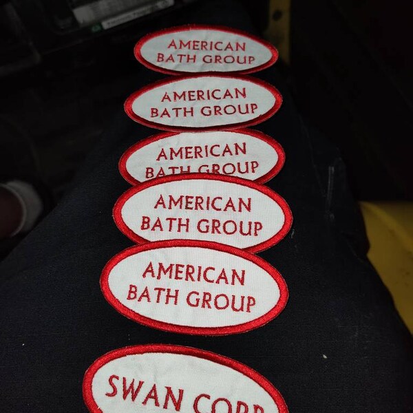 Name Patch! Any Color of Name and Border Custom Made! - Etsy