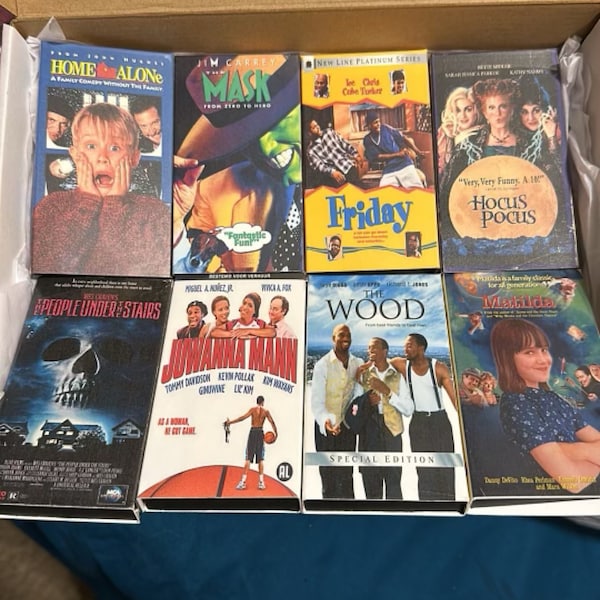 VHS Mini Movie Magnets Over '2 1/2 X 4 1/2' Lots of Titles to Choose ...