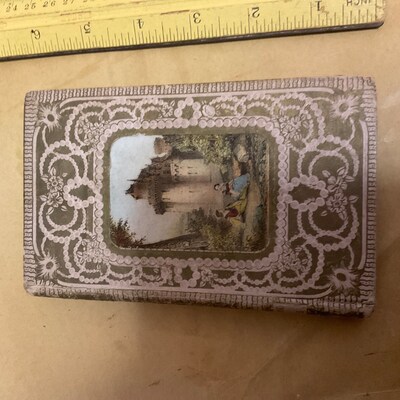Antique French Faux Book Cover From 1864 Léonie - Etsy